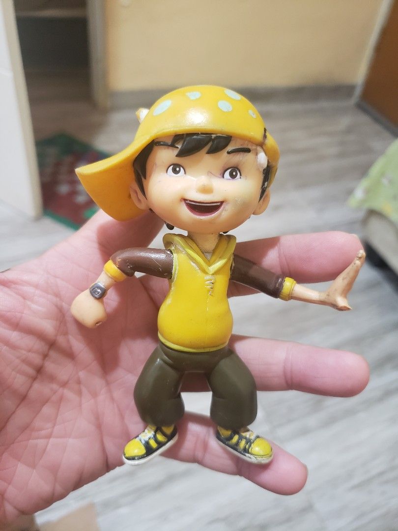 ACTION FIGURE MOVIE CHARACTER KARAKTER FILM TV BOBOY BOBOBOY BOBOBOI FANG YAYA YING RARE LANGKA ...