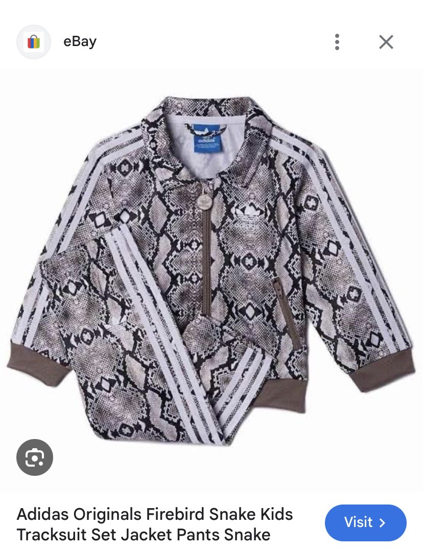 Adidas Snake Tracksuit, Women's Fashion, Coats, Jackets and Outerwear ...