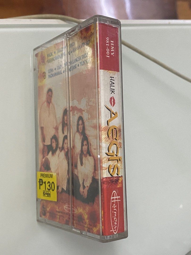 AEGIS - HALIK - OPM Philippines Original Pop Music Album Cassette Tape - Preloved / Harmony ...