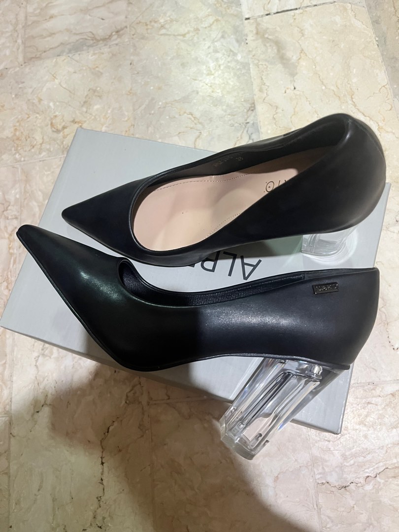 Alberto Black High heels, Women's Fashion, Footwear, Heels on Carousell
