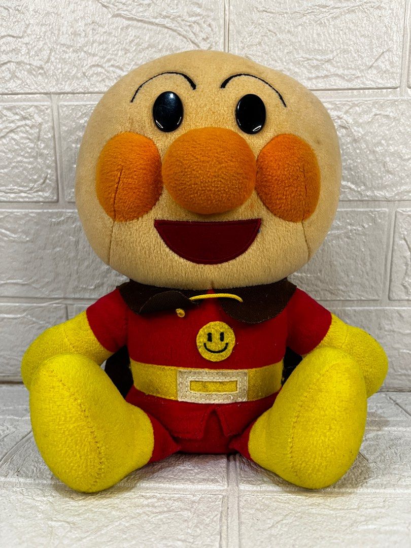 Anpanman Classic Japanese Super Hero Vintage Plush/Stufftoy, Hobbies ...