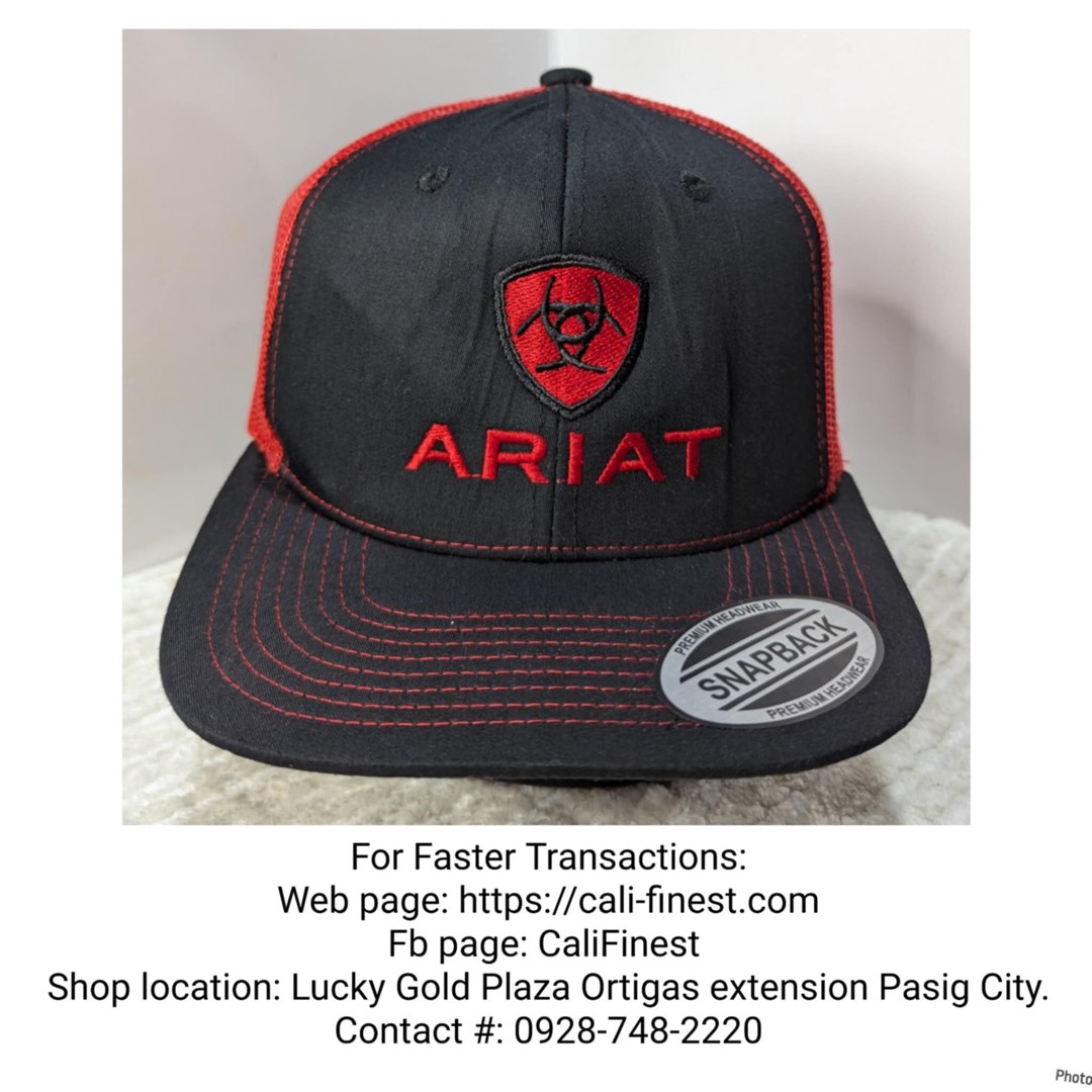 Ariat Mesh Back Logo Cap, Men's Fashion, Watches & Accessories, Caps ...