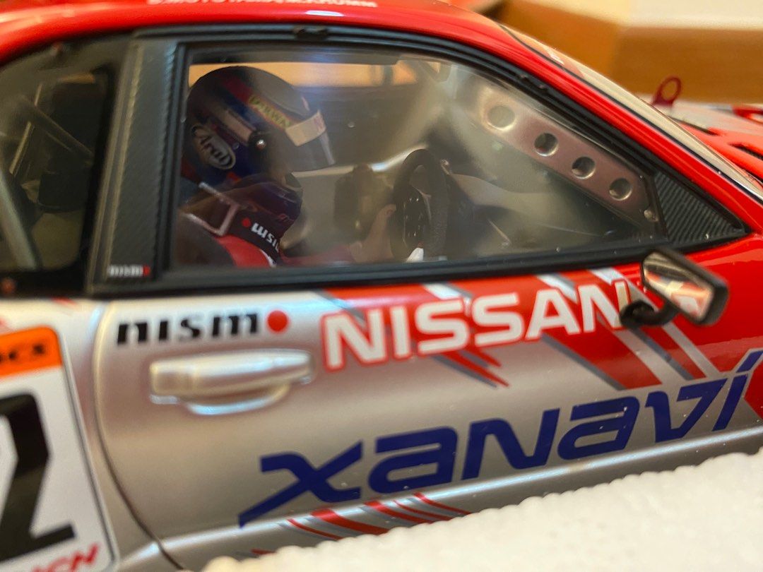 AUTOART NISSAN SKYLINE GT-R R34 JGTC 2002 XANAVI NISMO, Hobbies & Toys, Toys & Games on Carousell