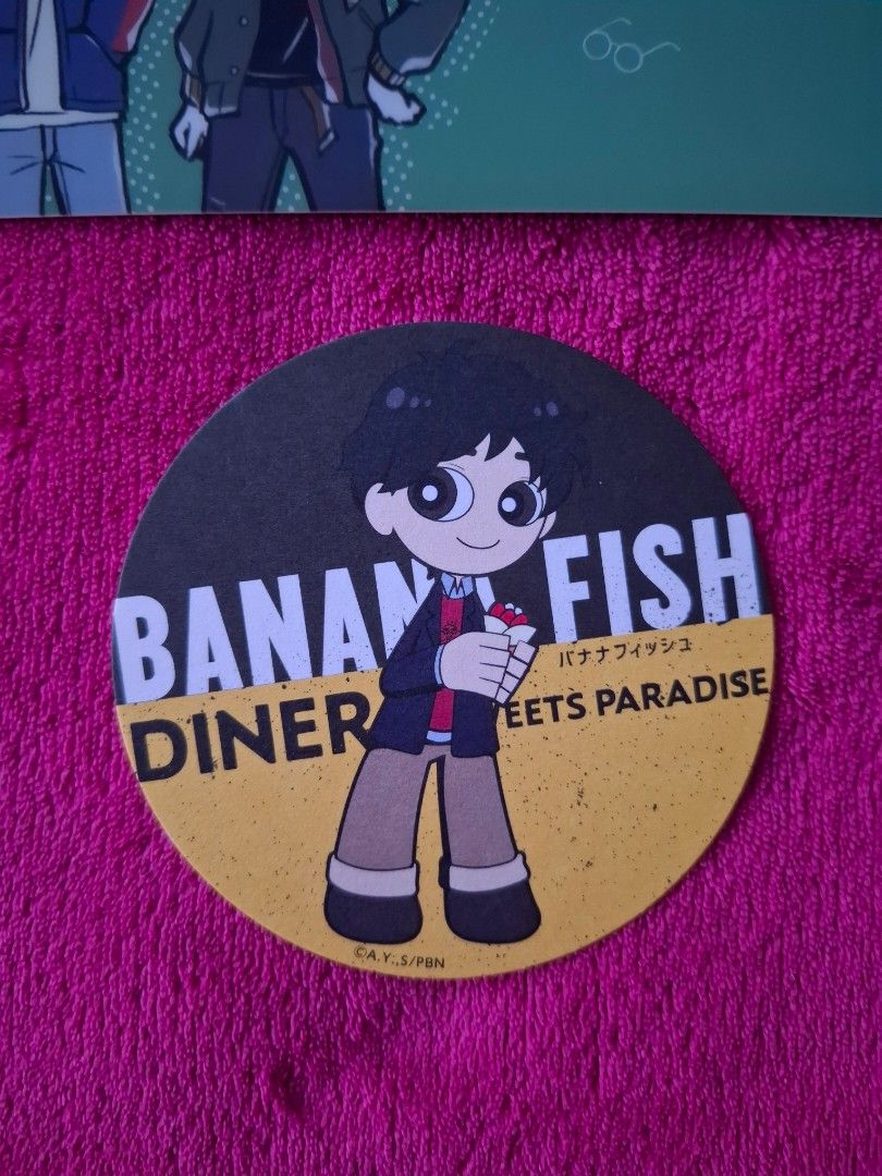 banana fish anime merchandise set, Hobbies & Toys, Collectibles ...