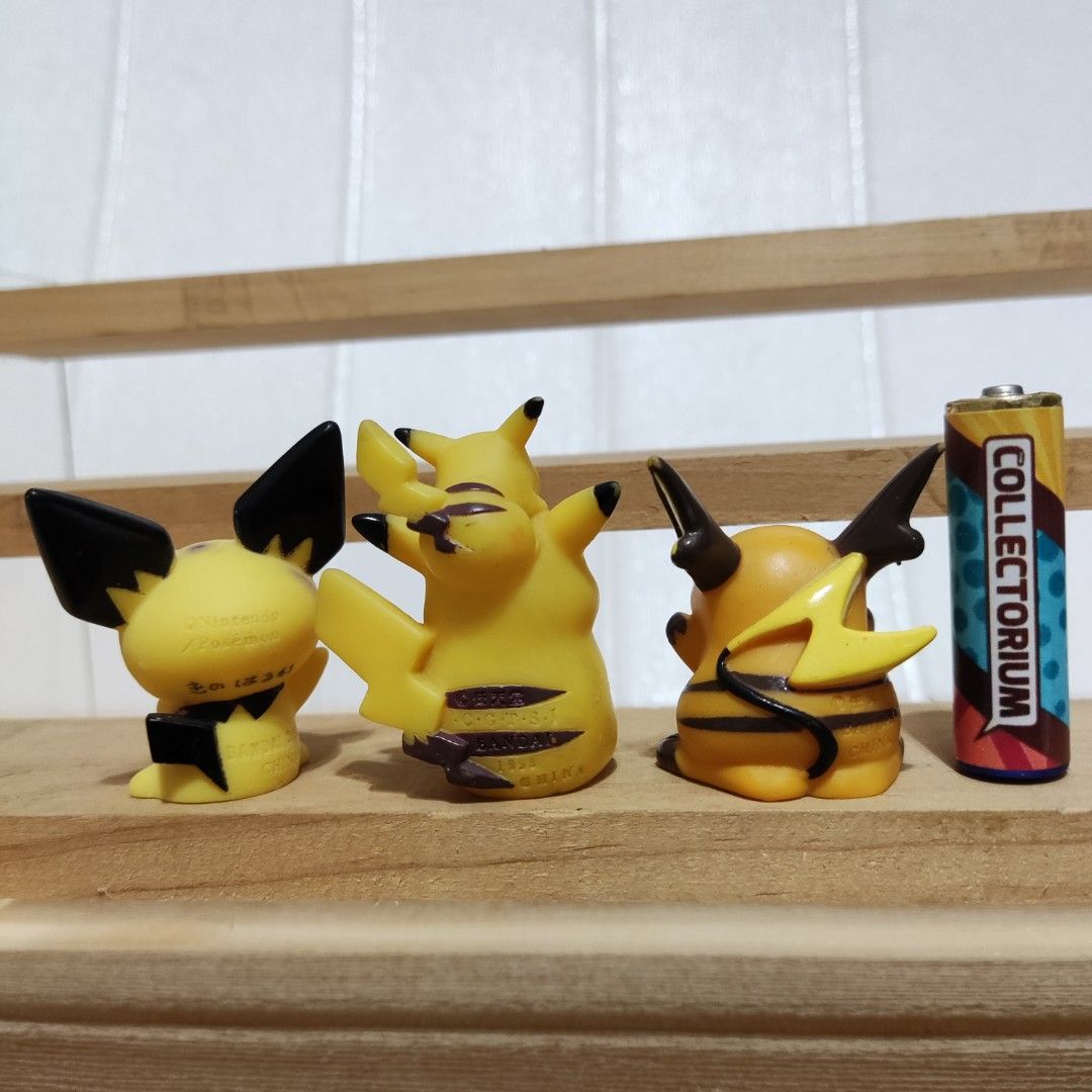 Bandai Pokemon Pikachu Evolution Line Finger Puppets Set, Hobbies ...