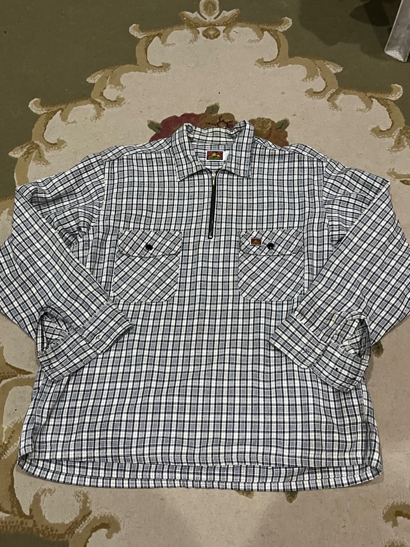 Ben Davis Vintage Half Zip Long Sleeve, Men's Fashion, Tops & Sets ...