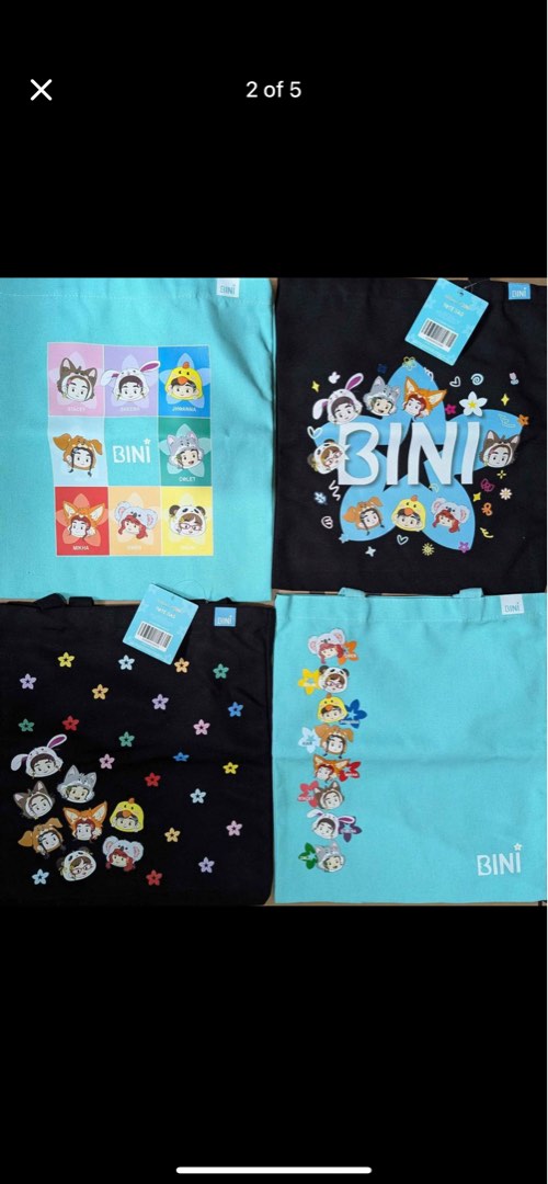 Bini merch, Women's Fashion, Bags & Wallets, Tote Bags on Carousell