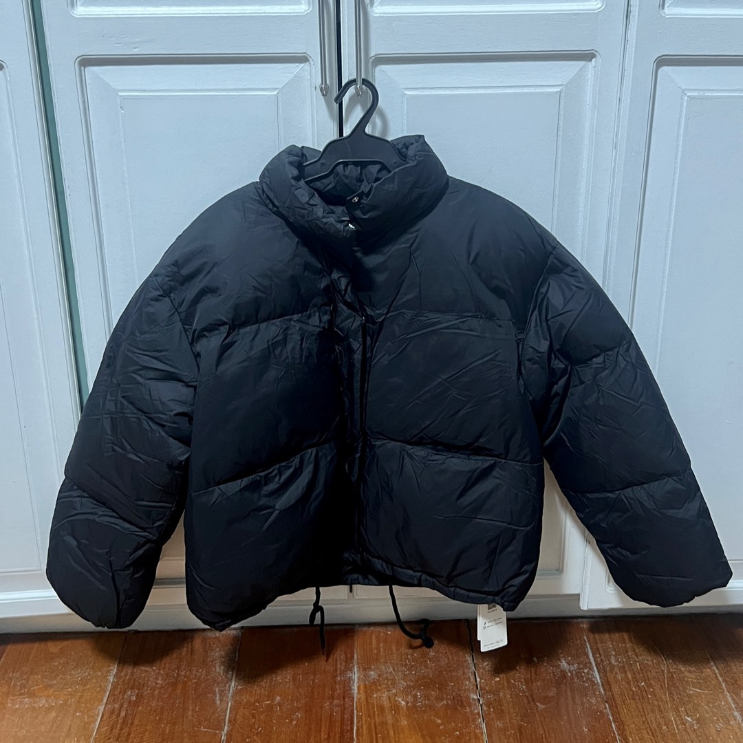 Black Puffer Jacket by Dazy, Women's Fashion, Coats, Jackets and ...