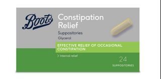 suppositories for constipation boots