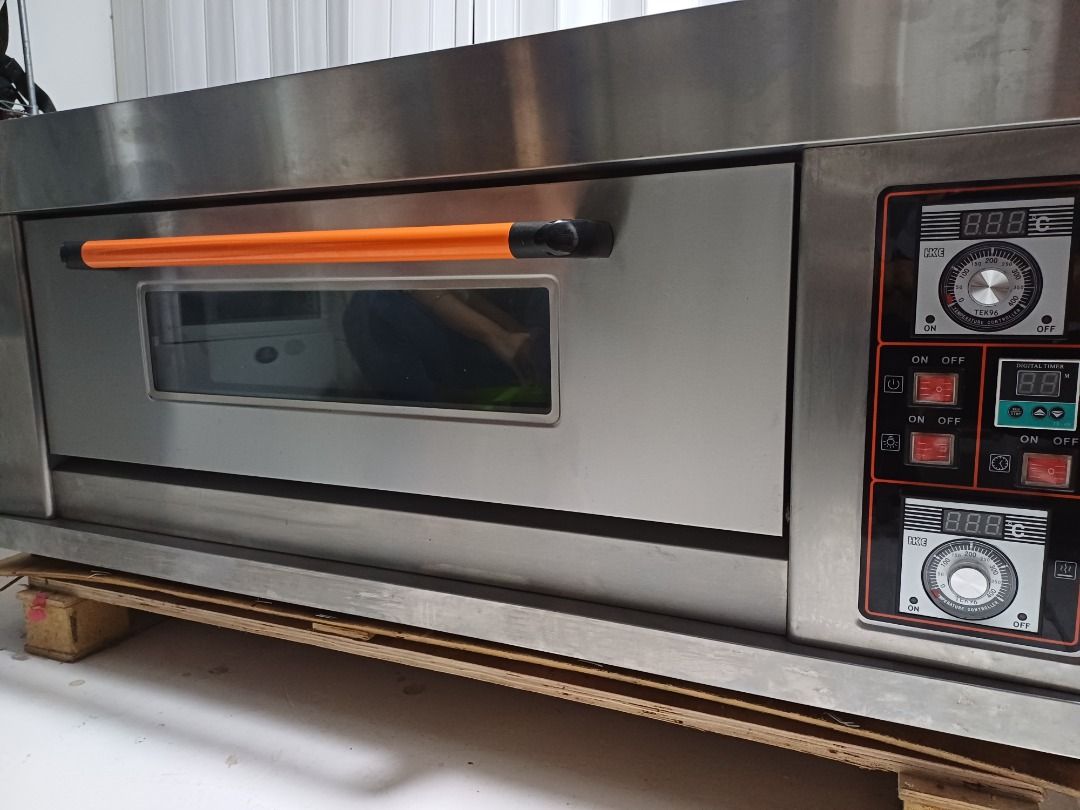 Brand New Heavy Duty 1 Deck 2 Tray Commercial CHEFMAX Electric Deck ...