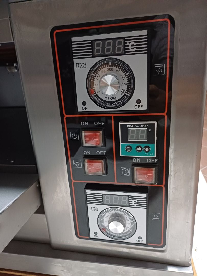 Brand New Heavy Duty 1 Deck 2 Tray Commercial CHEFMAX Electric Deck ...