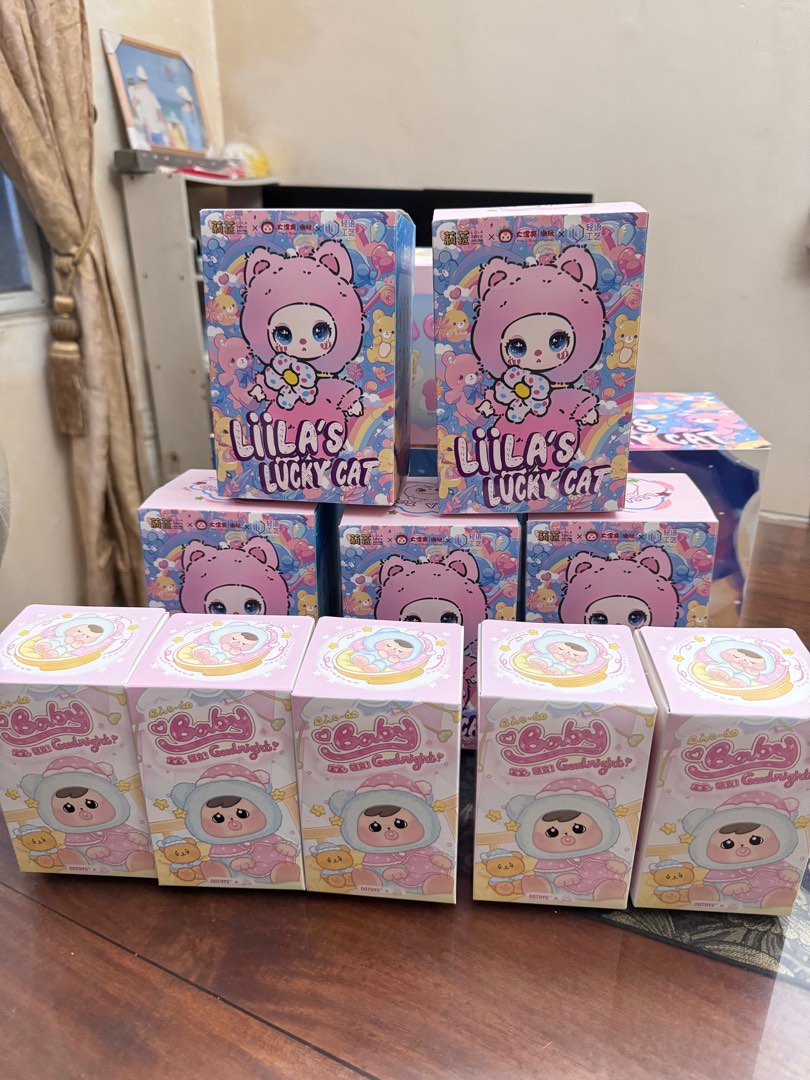 Buy 1 take 1 liilas lucky cat & baoao goodnight set., Hobbies & Toys ...