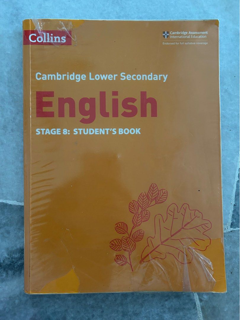 Cambridge Lower Secondary English Stage 8 Student's Book (2E) Collins, Hobbies & Toys, Books ...