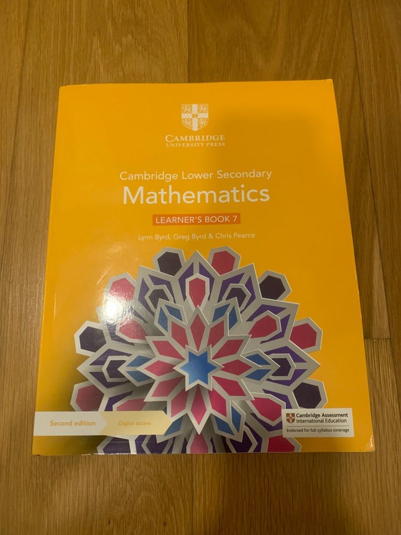 Cambridge Secondary Mathematics Textbook Yr7, Hobbies & Toys, Books ...
