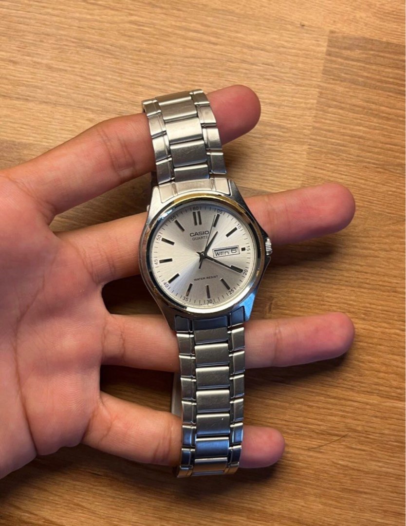 Casio MTP-1239 Vintage Watch, Men's Fashion, Watches & Accessories ...