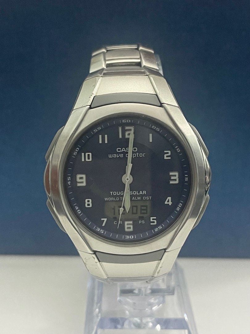 Casio Wave Ceptor Illuminator World Time Watch, Men's Fashion, Watches ...