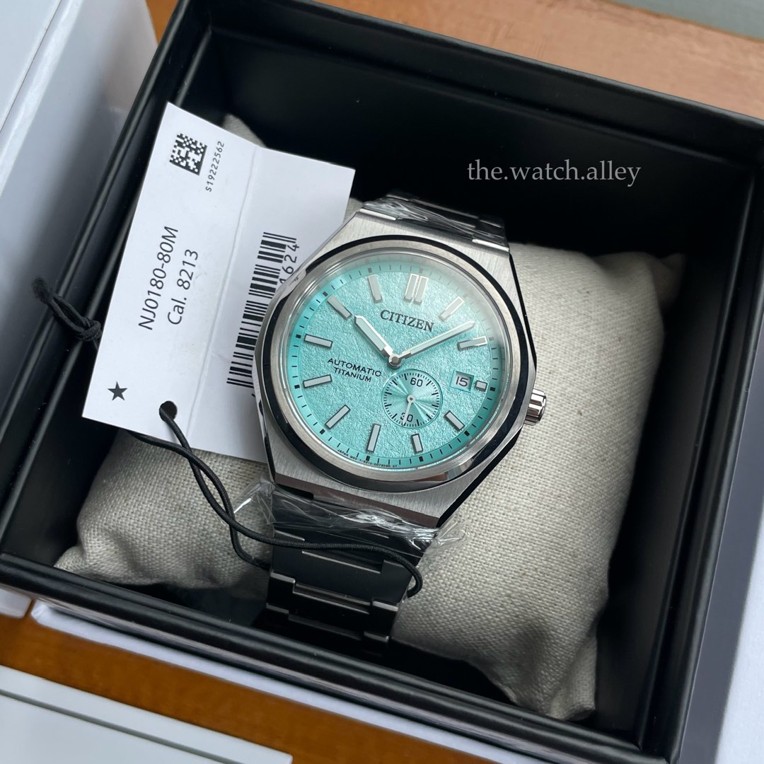 Citizen Titanium - Automatic - Tiffany Blue / Teal Zenshin / Forza ...