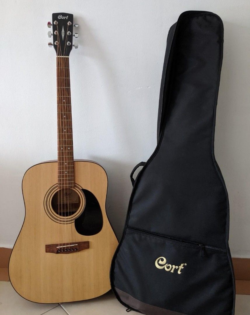Cort Acoustic Guitar, Hobbies & Toys, Music & Media, Musical ...