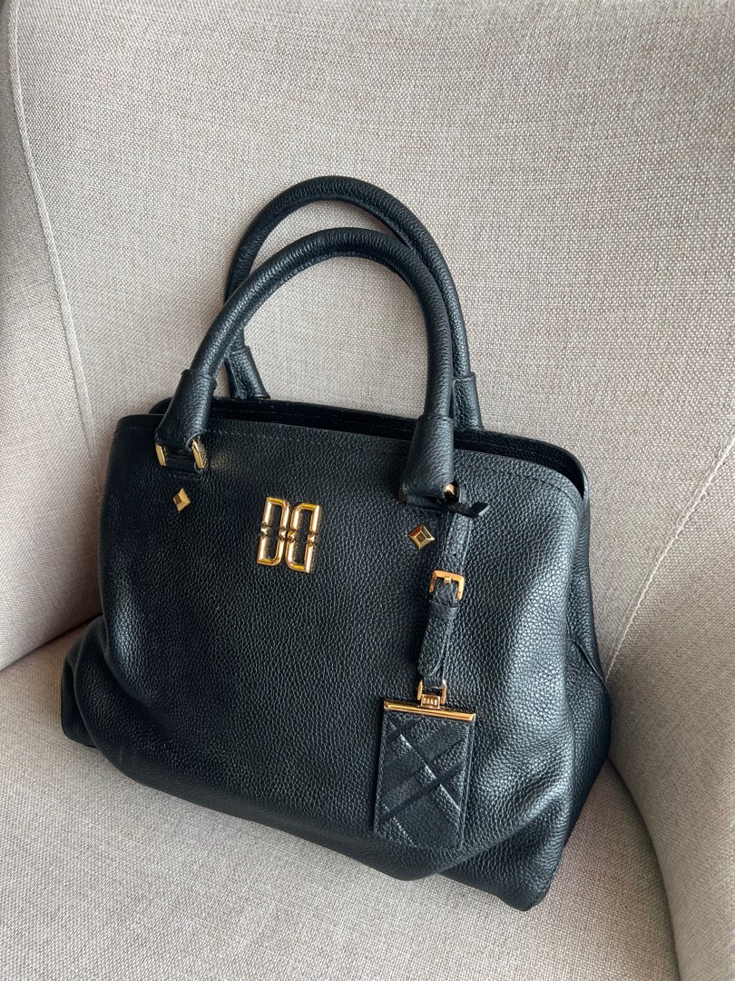DAKS Two Way Bag Black, Women's Fashion, Bags & Wallets, Shoulder Bags on Carousell