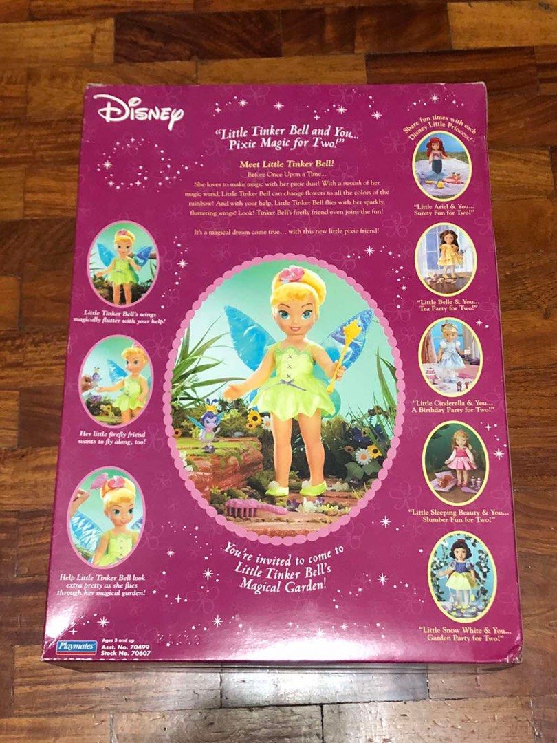 Disney dolls Cinderella, Tinker bell, Little Alice, Hobbies & Toys ...