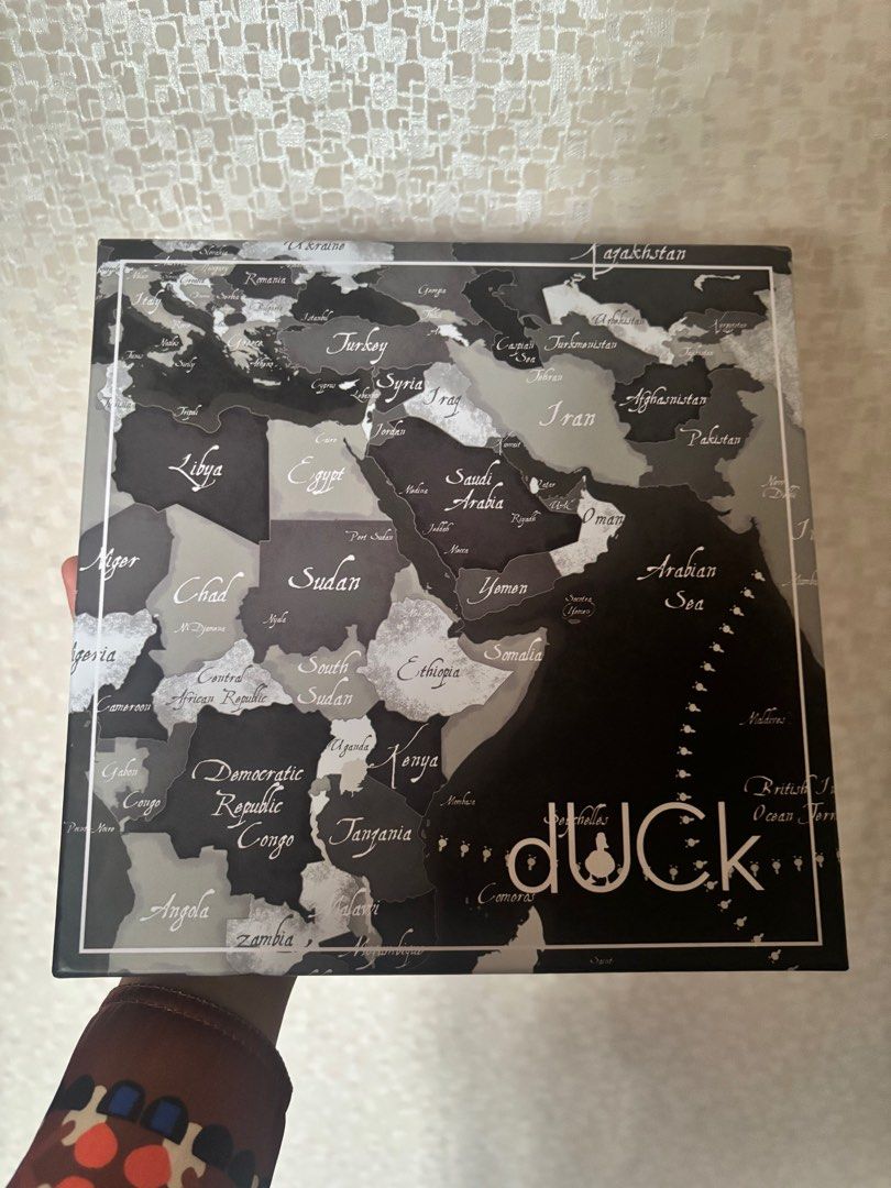 Duck World Map Square, Women's Fashion, Muslimah Fashion, Hijabs on ...