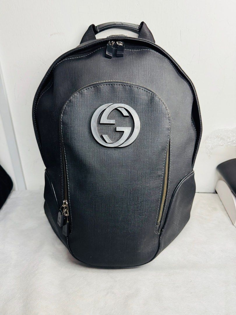 Gucci Interlocking G Backpack (L-XL), Men's Fashion, Bags, Backpacks on ...