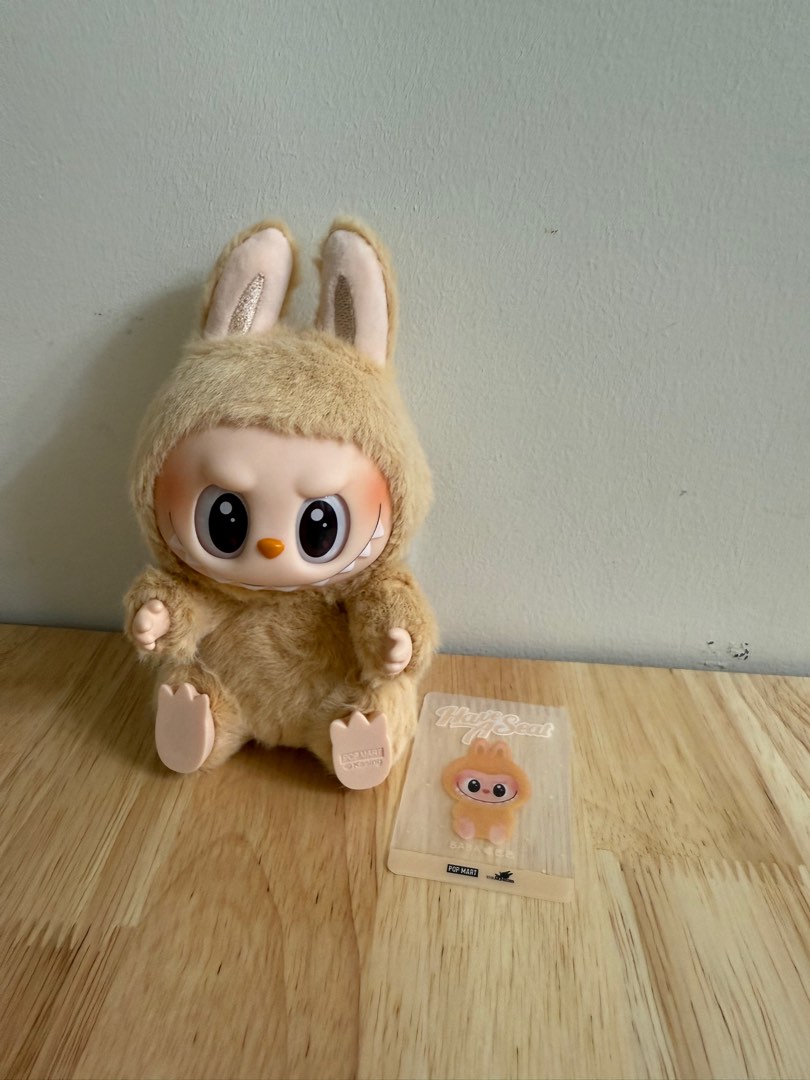 have a seat labubu (Baba), Hobbies & Toys, Toys & Games on Carousell