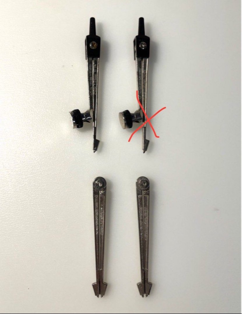 Helix Oxford Compass & Divider (new), Hobbies & Toys, Stationery ...