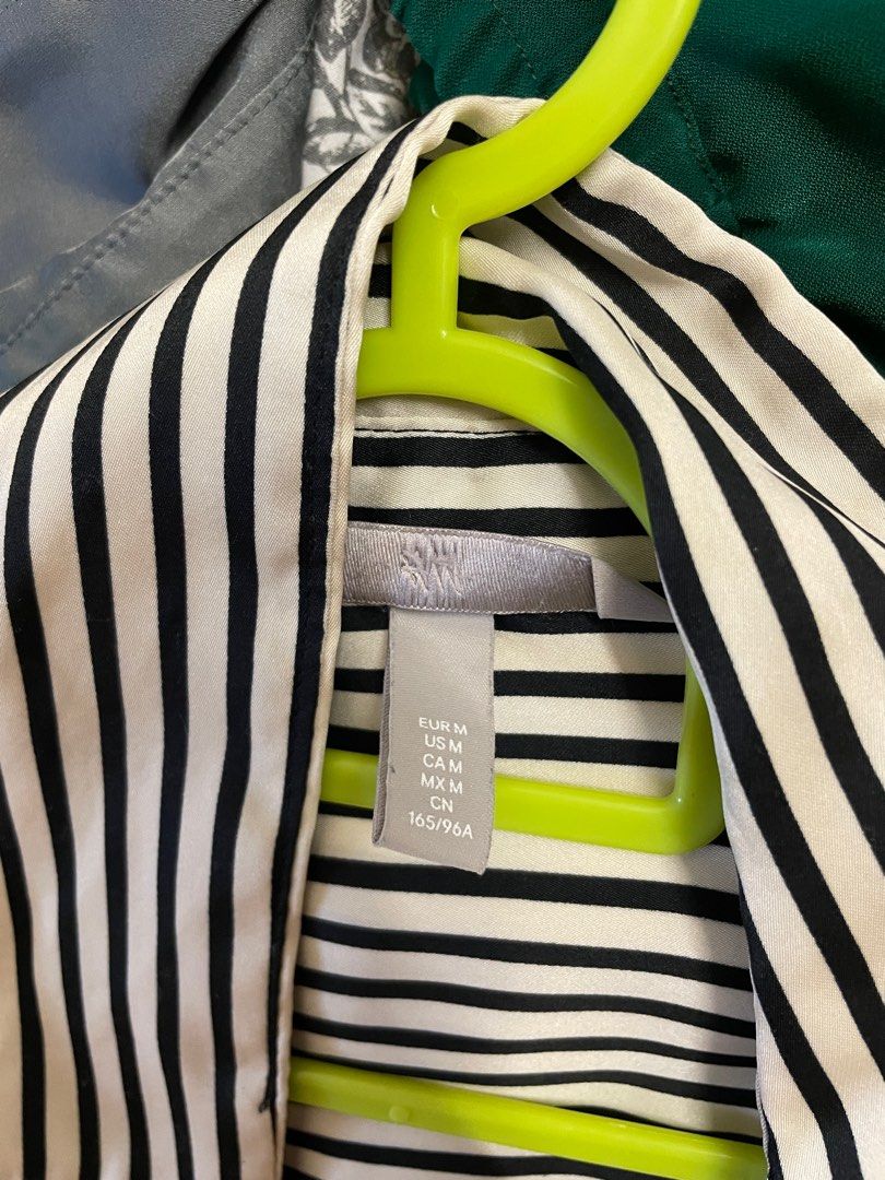 H&M Knee Length Blouse, Women's Fashion, Tops, Shirts on Carousell