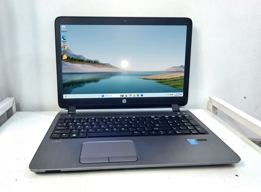 HP Probook 450 G2 Laptop with 15.6 inch screen, Intel Core i3 8GB ...