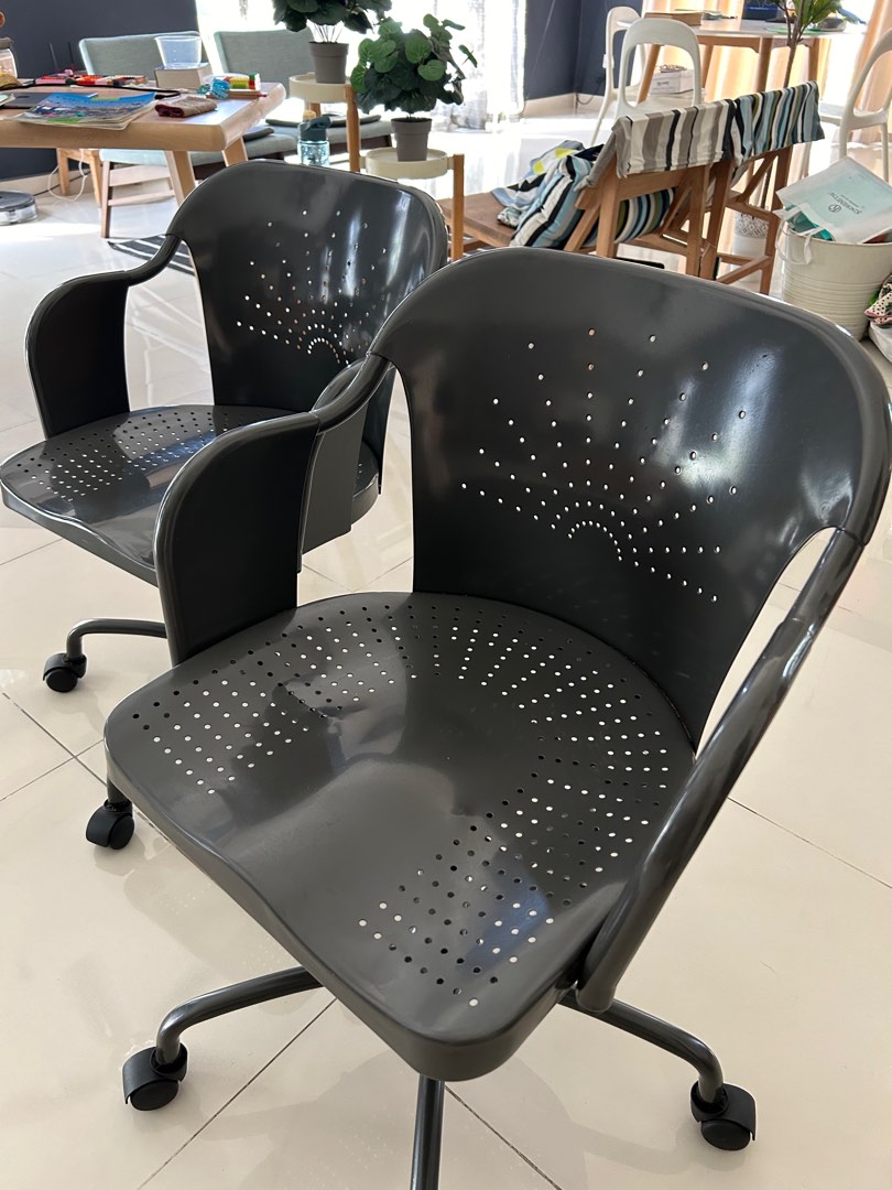 IKEA Roberget Swivel Office Chair, Furniture & Home Living, Furniture ...