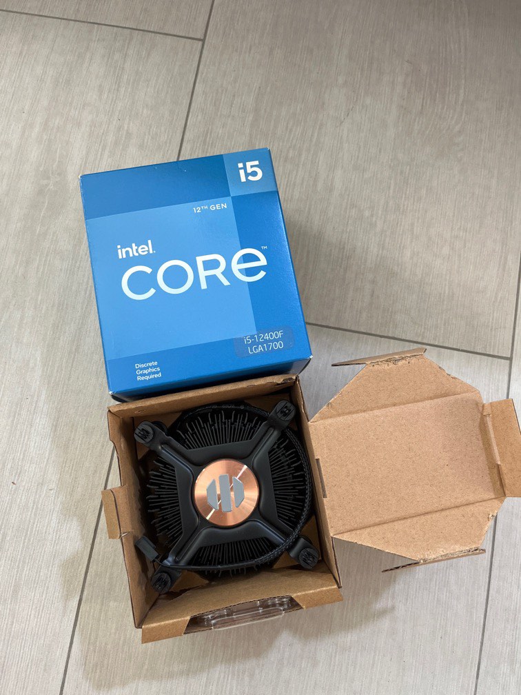 Intel i5-12400F LGA1700 fan, Computers & Tech, Parts & Accessories ...