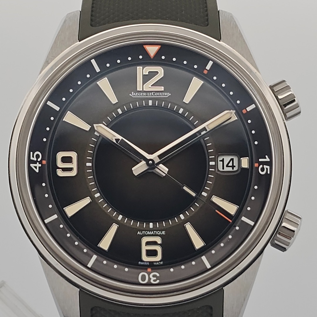 Jaeger-LeCoultre Polaris Date Green Dial Q906863J, 名牌, 手錶 - Carousell