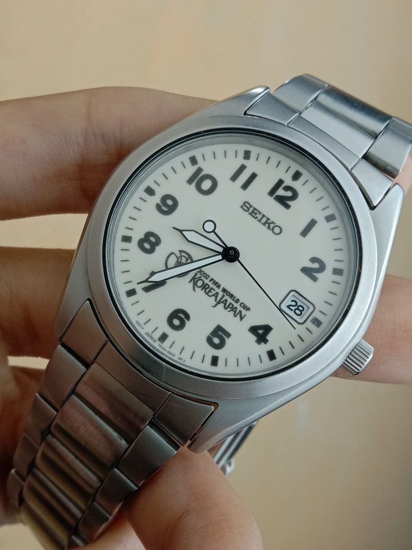 Jam Tangan Seiko Military Spesial Edition World Cup 2002 or Seiko ...