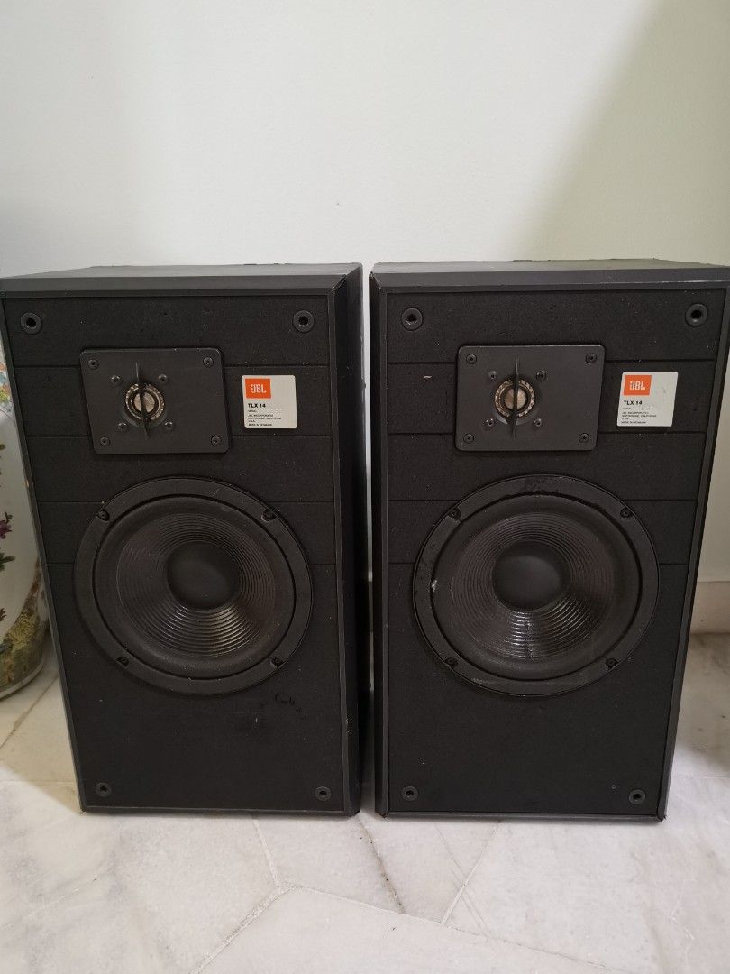 JBL TLX-14 titanium tweeter Stereo 2 Ways 8 inch Bookshelf Speaker ...