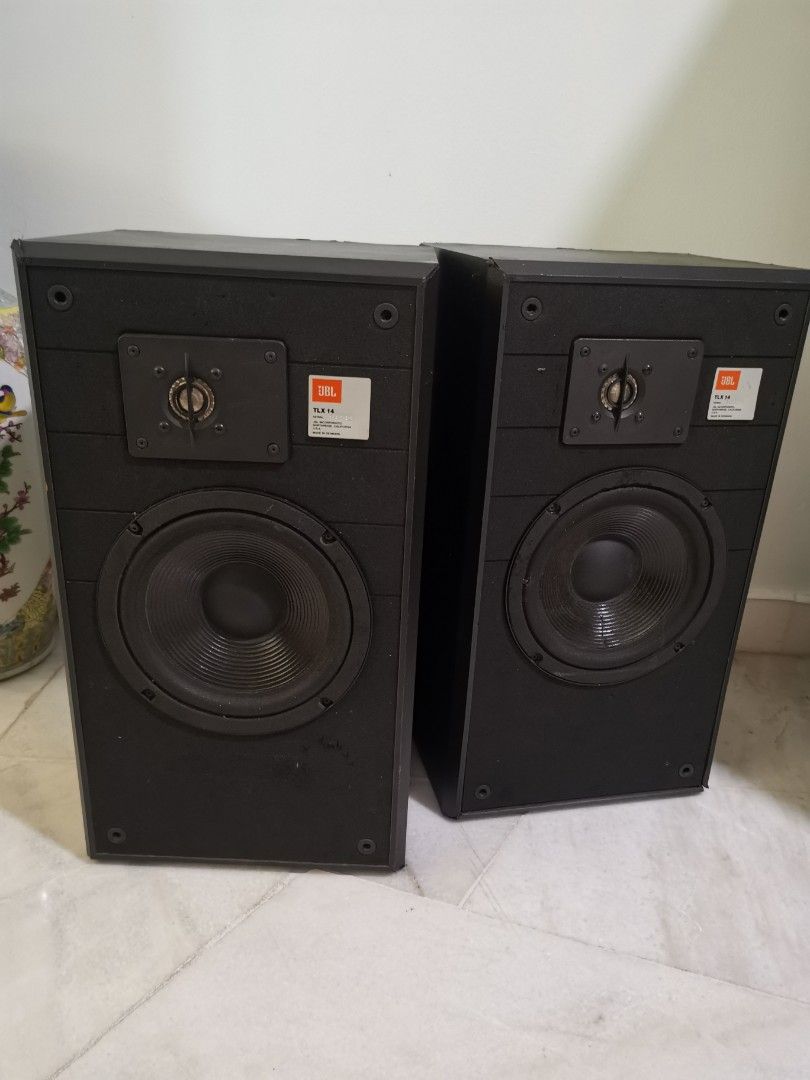 JBL TLX-14 titanium tweeter Stereo 2 Ways 8 inch Bookshelf Speaker ...