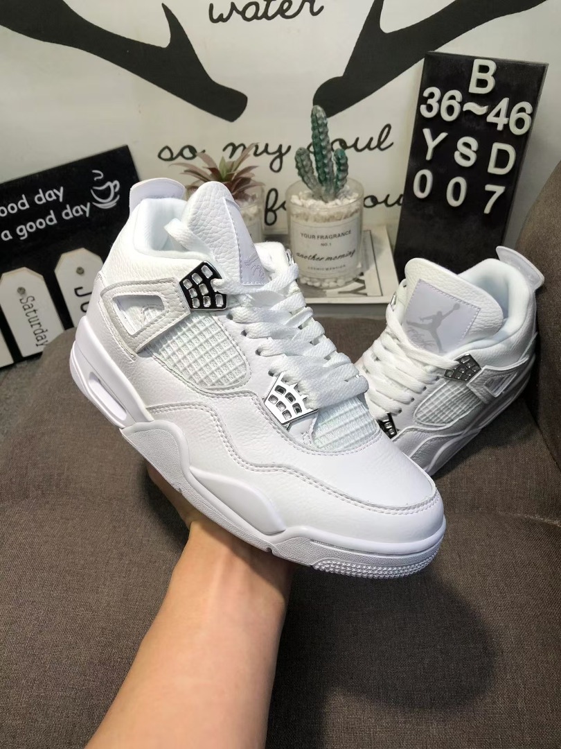 Jordan Air Jordan 4 retro pure money, Men's Fashion, Footwear, Sneakers ...