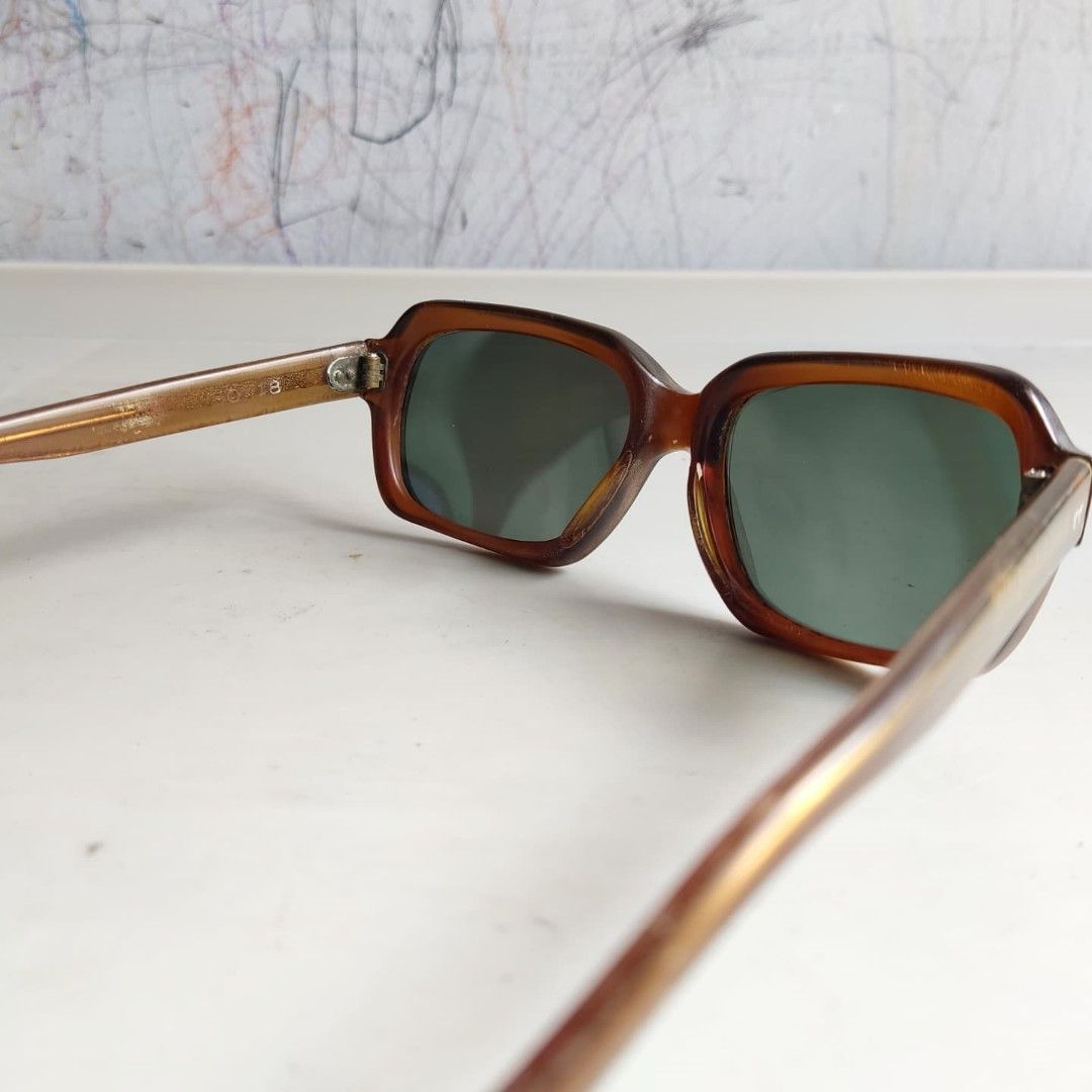 Kacamata Vintage ENICAR Germany Original Second frame Cangkang Penyu ...