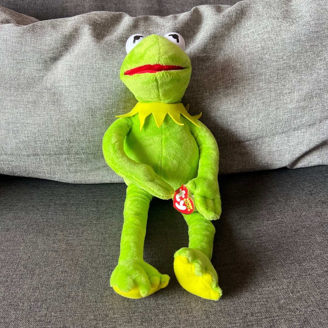 Kermit TY Beanie Plush Collection (Original), Hobbies & Toys, Toys ...