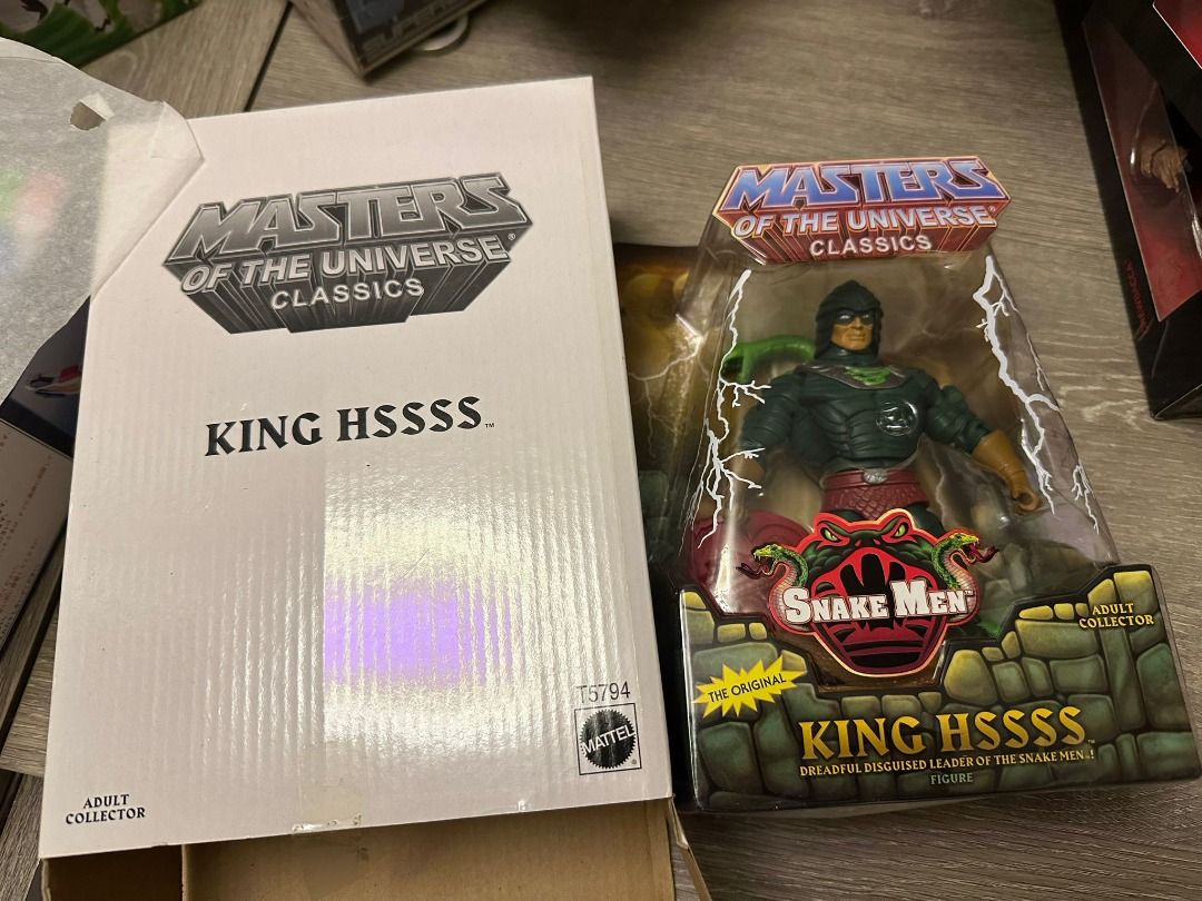 King Hiss Masters Of The Universe Classics MOTUC Figure Snake Men ...