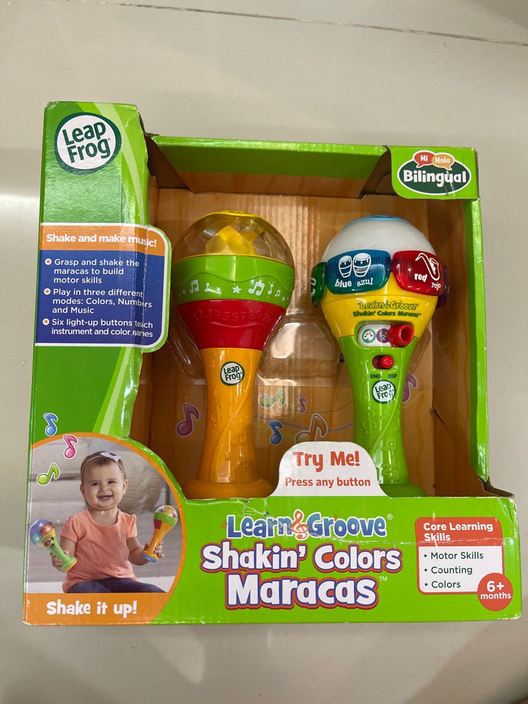 Leap Frog Shakin Colors Maracas, Babies & Kids, Infant Playtime on ...