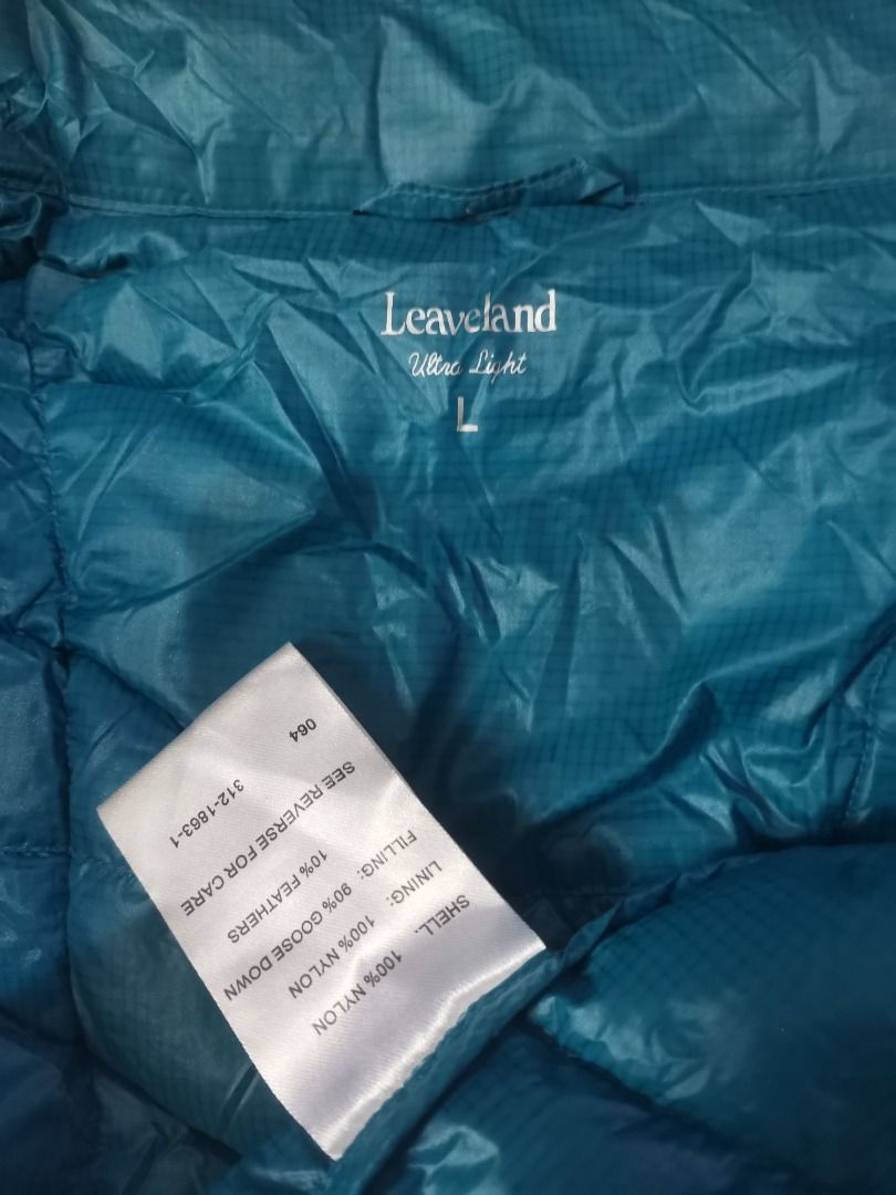 LEAVELAND PUFFER JACKET ULTRA LIGHT, Men's Fashion, Coats, Jackets and ...