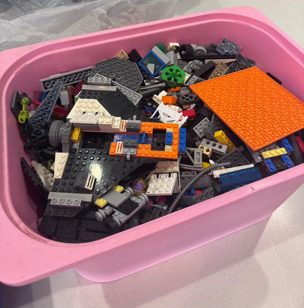 Lego pieces big and small. , Hobbies & Toys, Toys & Games on Carousell