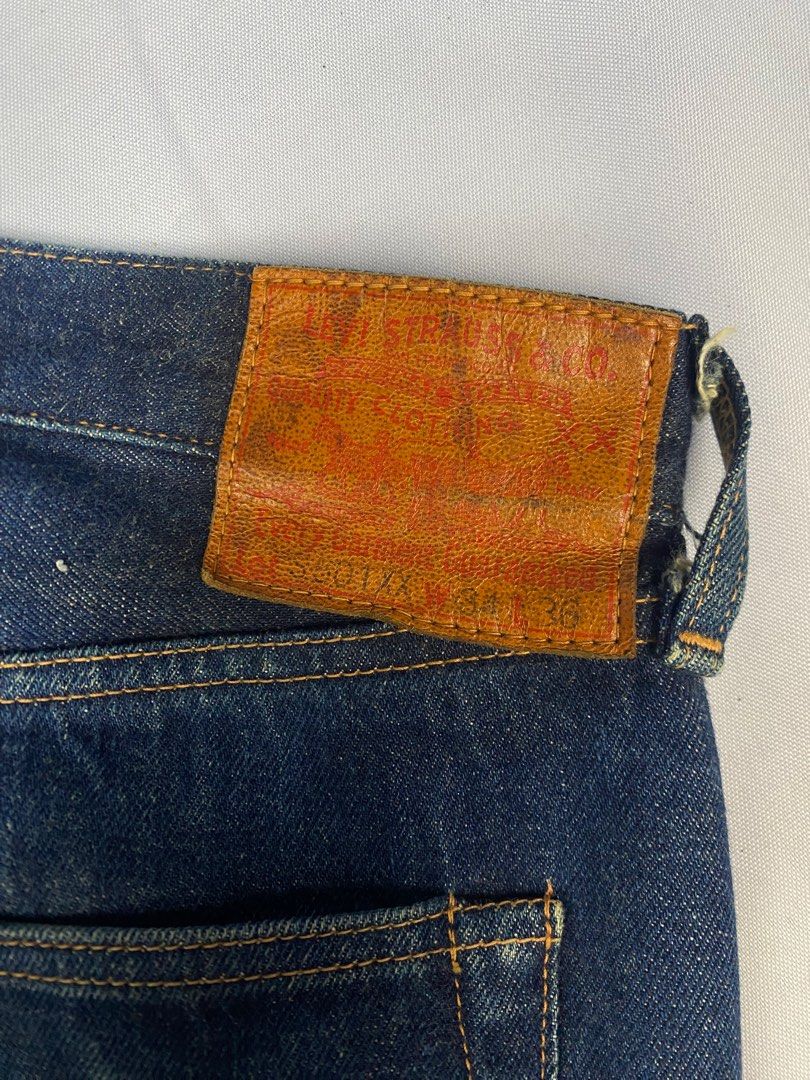 Levis LVC Japan 1944 WW2 Levis 501 Selvedge Jeans, Men's Fashion ...