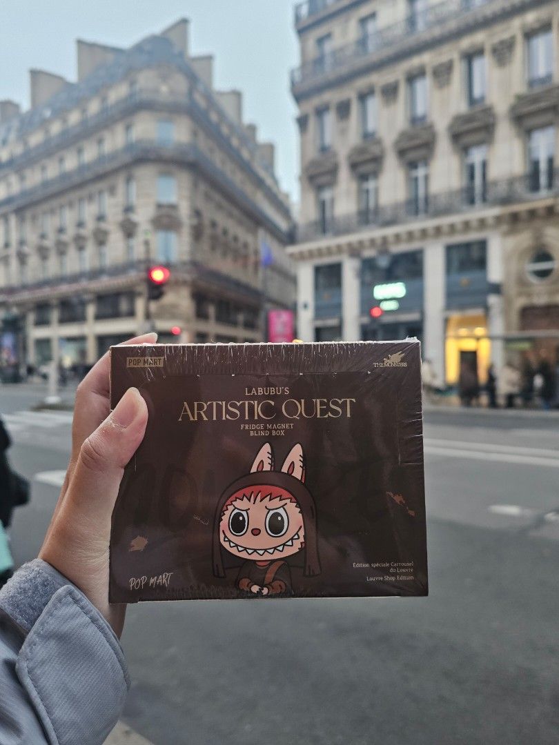 [BNIB] Labubu Artistic Quest - lourve special edition fridge magnet ...