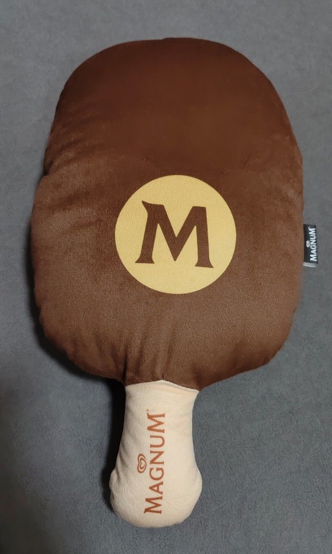 Magnum ice cream plushie, Hobbies & Toys, Collectibles & Memorabilia ...