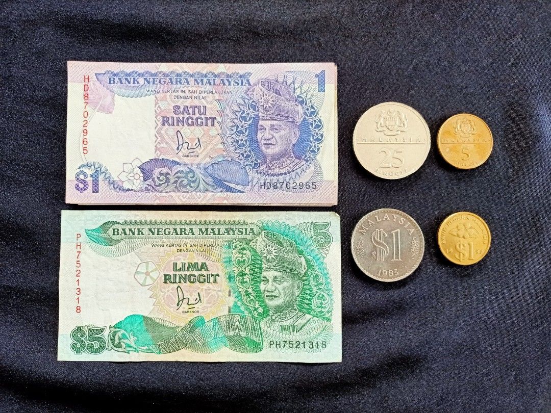 Malaysia Old Note Money & Coin + Special Commemorative Coin, Hobbies ...