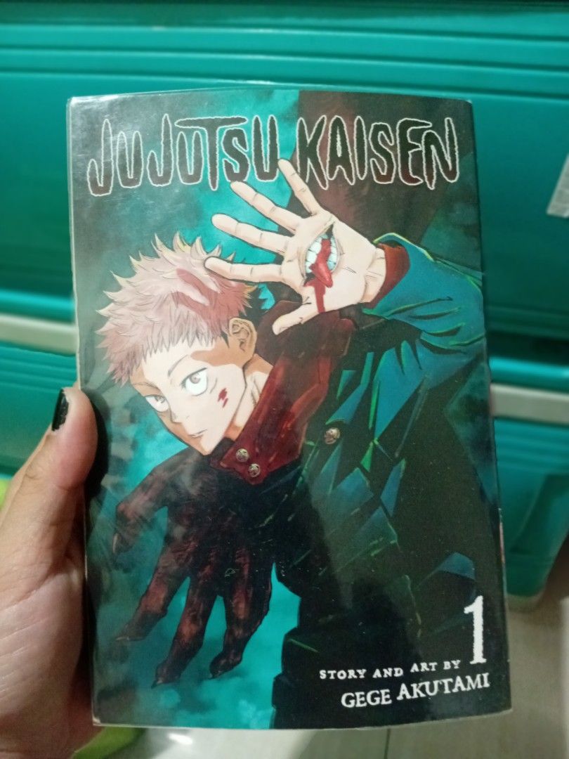 MANGA| JUJUTSU KAISEN/JJK|Chapter 1|with plastic cover| Yuji Itadori ...