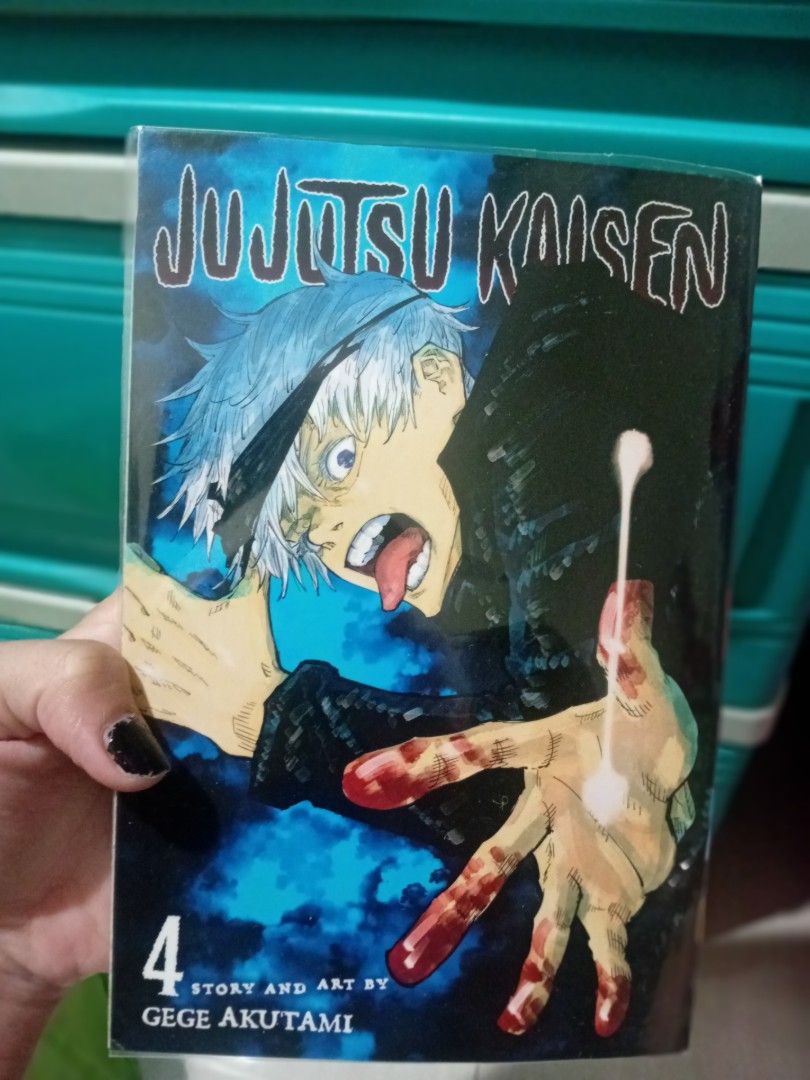 MANGA| JUJUTSU KAISEN/JJK|Chapter 4|with plastic cover| Gojo Satoru ...