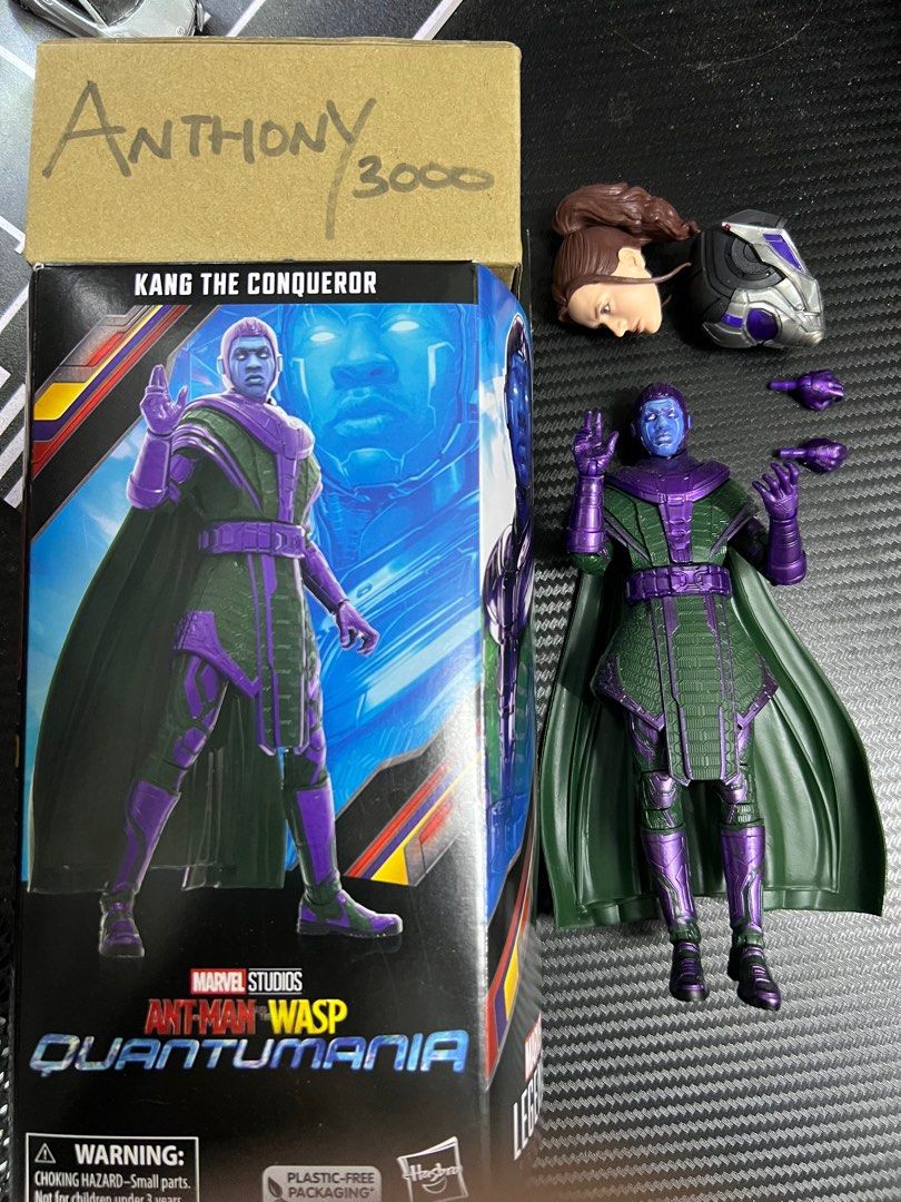Marvel Legends Series Kang The Conqueror, Ant-Man & The Wasp ...